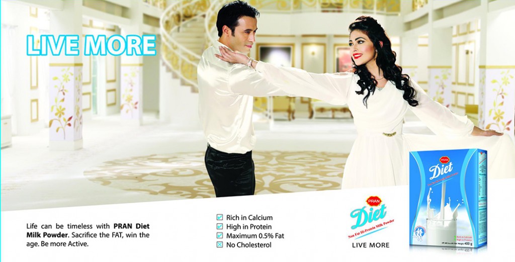 Pran Diet Milk Powder Campaign - Ads of Bangladesh