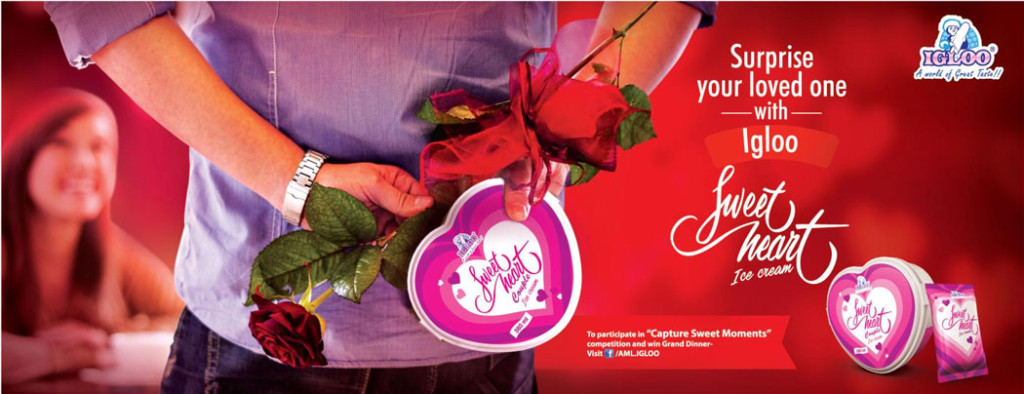 Igloo Sweet Heart Ice Cream - Ads of Bangladesh