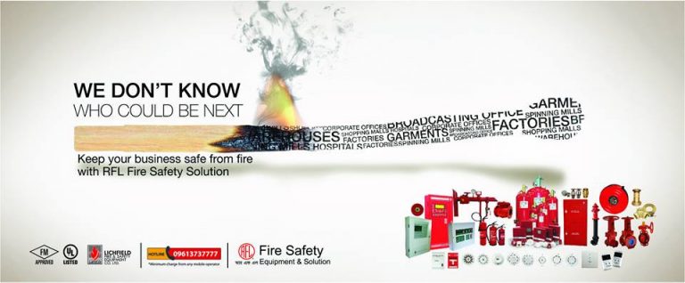 RFL Fire Safety Equipment & Solution - Ads of Bangladesh