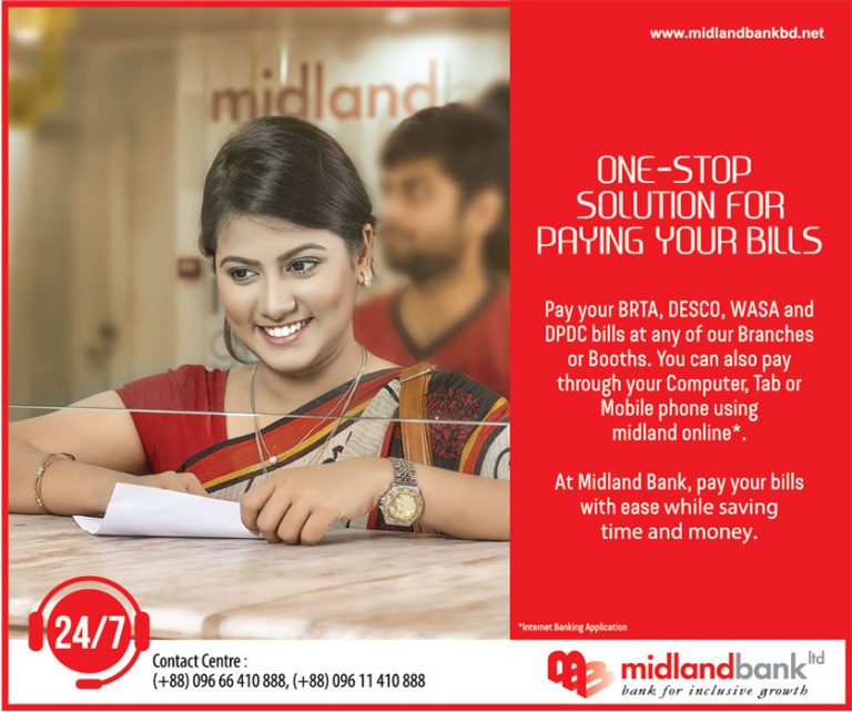 Midland Bank Bill Pay - Ads of Bangladesh