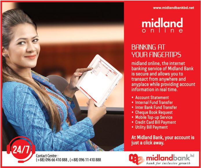 Midland Bank Online Banking - Ads of Bangladesh