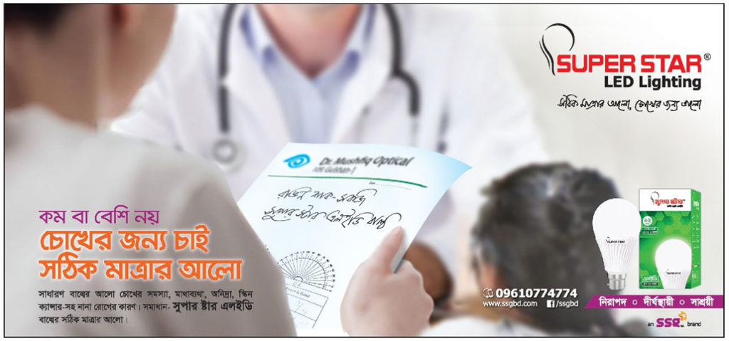 Click LED Bulb Press Ad - Ads of Bangladesh