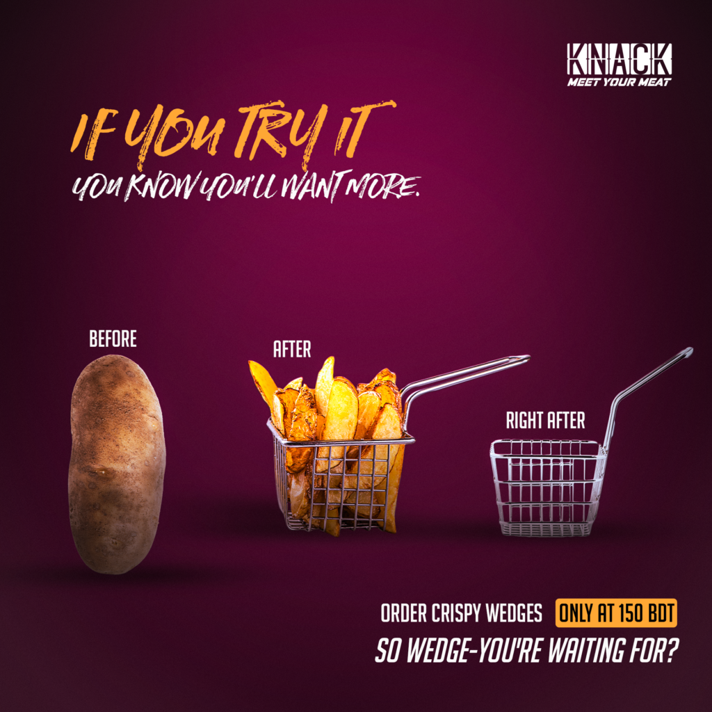 Potato Wedges Advertisement - Ads of Bangladesh