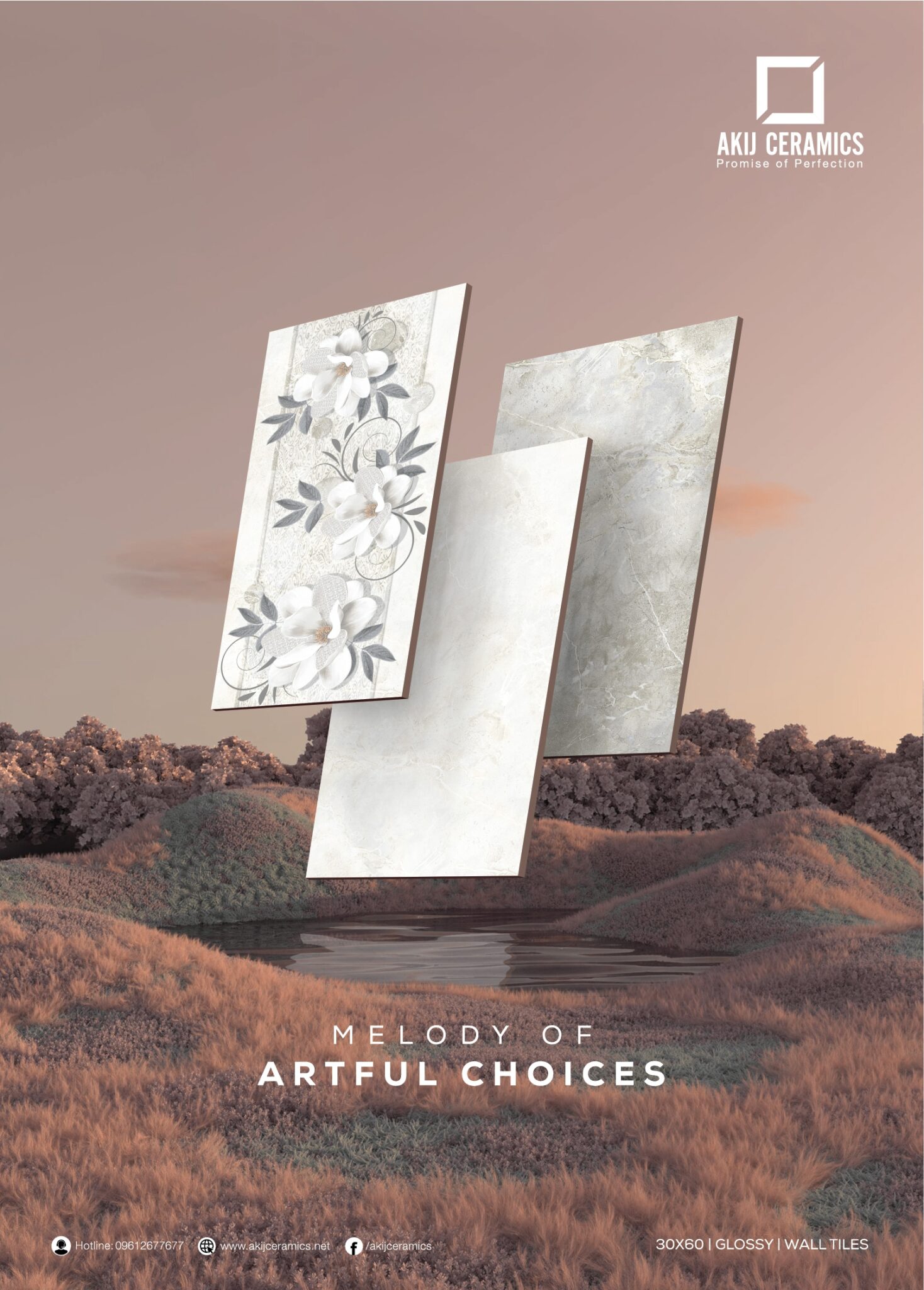 Akij Ceramics Wall Tiles Campaign - Ads of Bangladesh